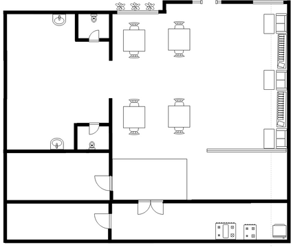 Sample Floorplan | Visual Paradigm User-Contributed Diagrams / Designs